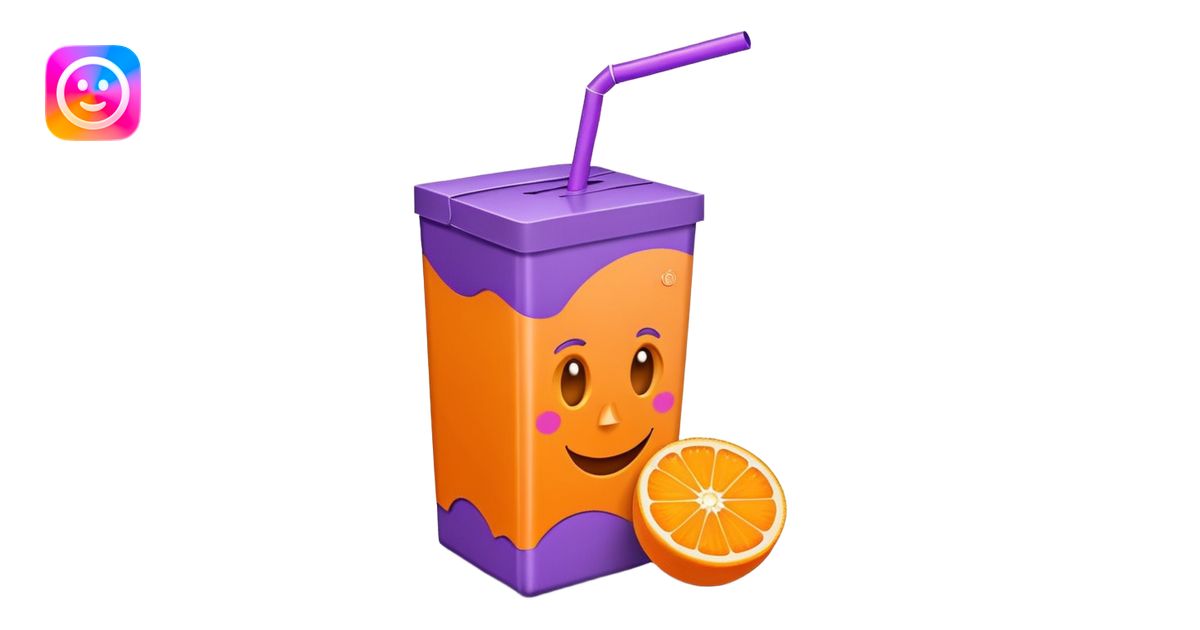 juice box emoji | AI Emoji Generator