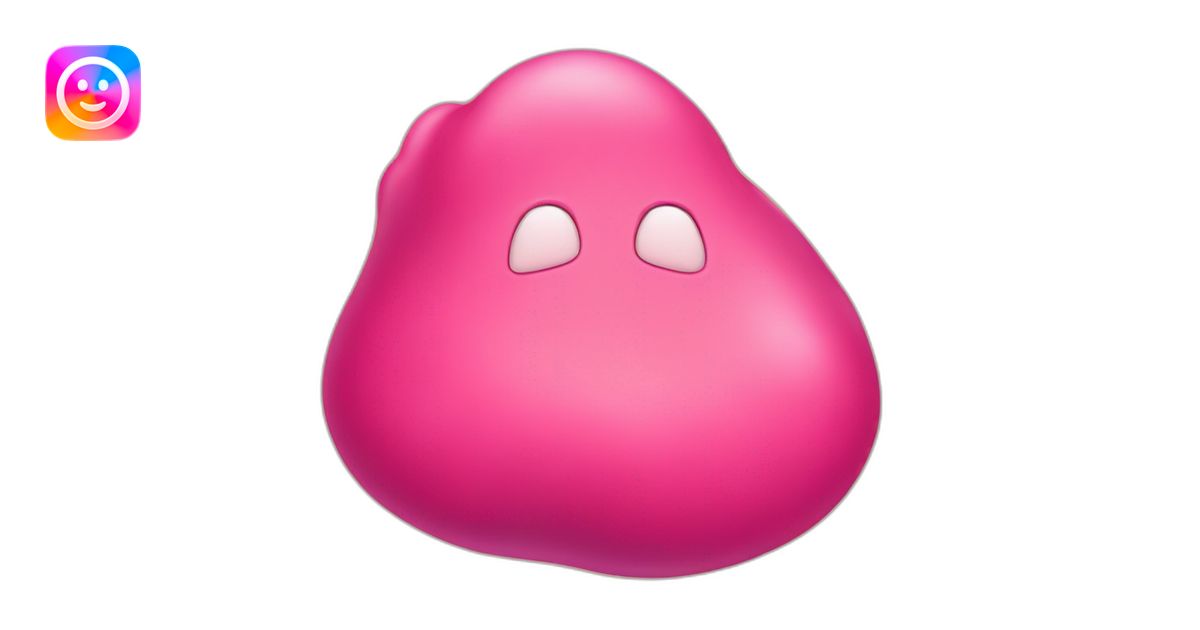 Amorphous blob emoji | AI Emoji Generator