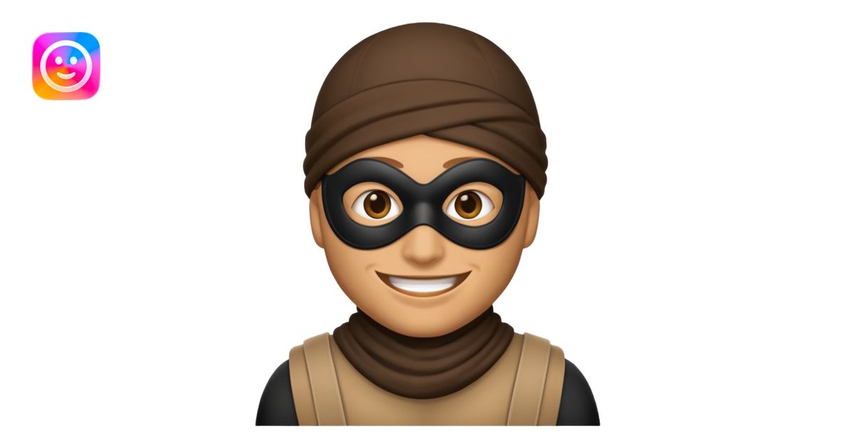 Robber emoji emoji | AI Emoji Generator