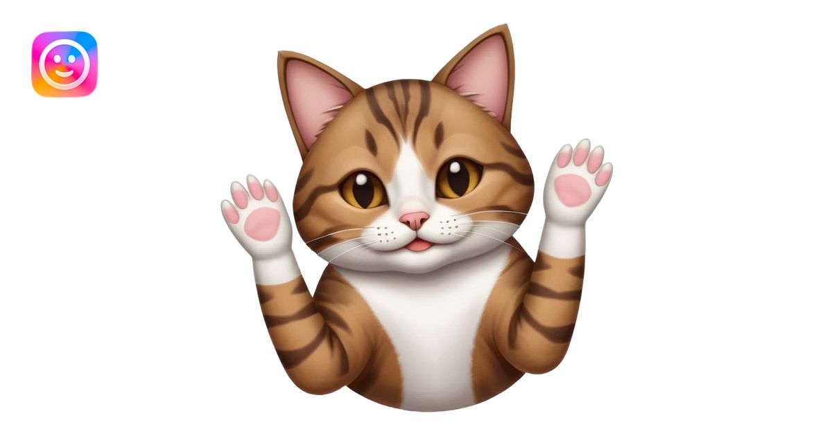 dark brown tabby and white small cat in funny positions upside down ...