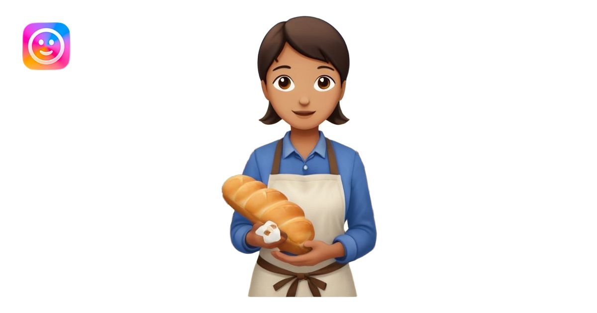 Shopper with small bread loaf,Farmers’ Market, background bakery shop ...