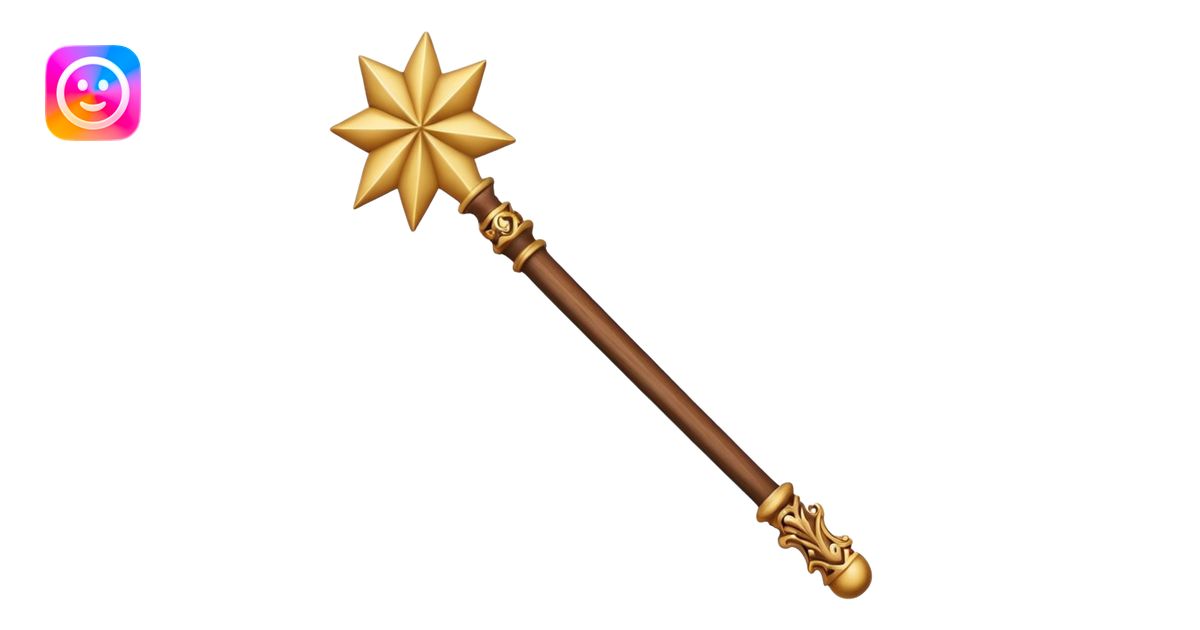 Magic wand emoji | AI Emoji Generator