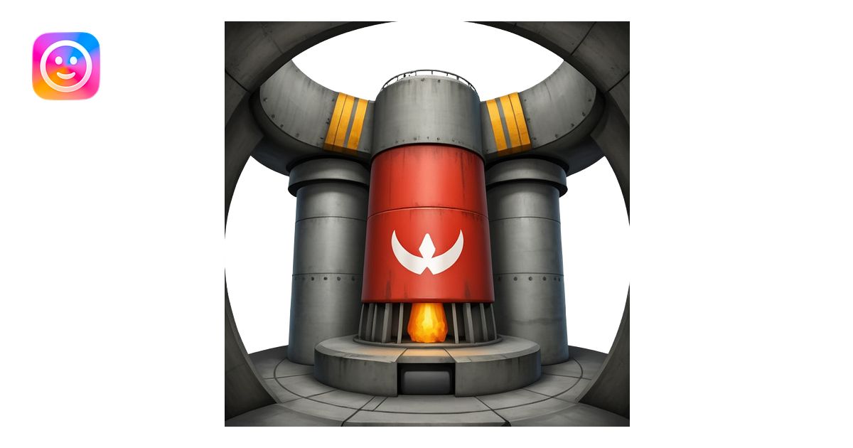 underground nuclear missile silo emoji | AI Emoji Generator