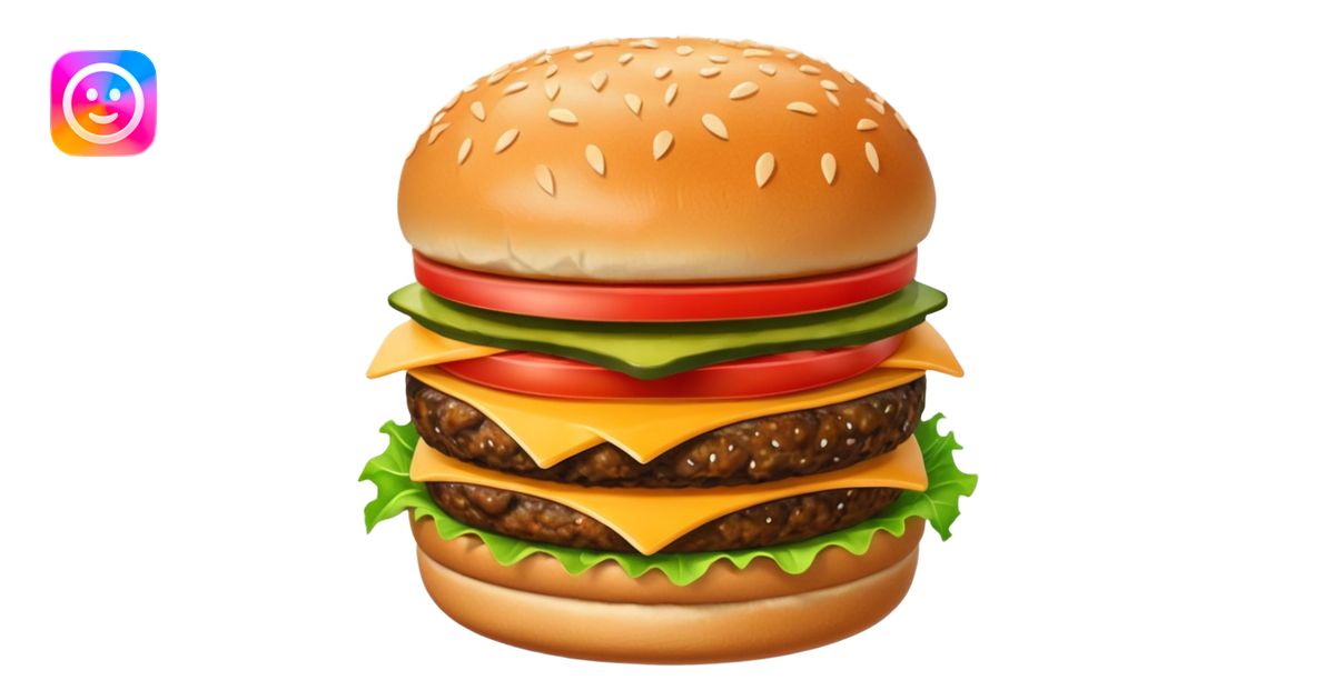 burger emoji | AI Emoji Generator