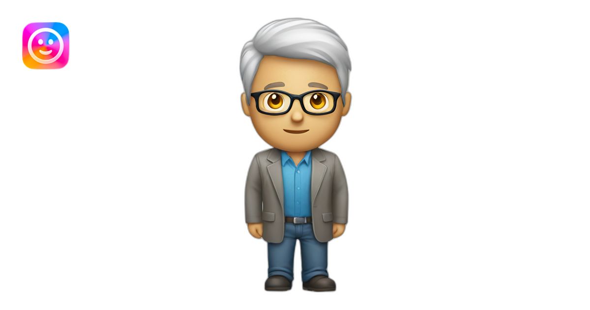 Man wear vision pro emoji | AI Emoji Generator