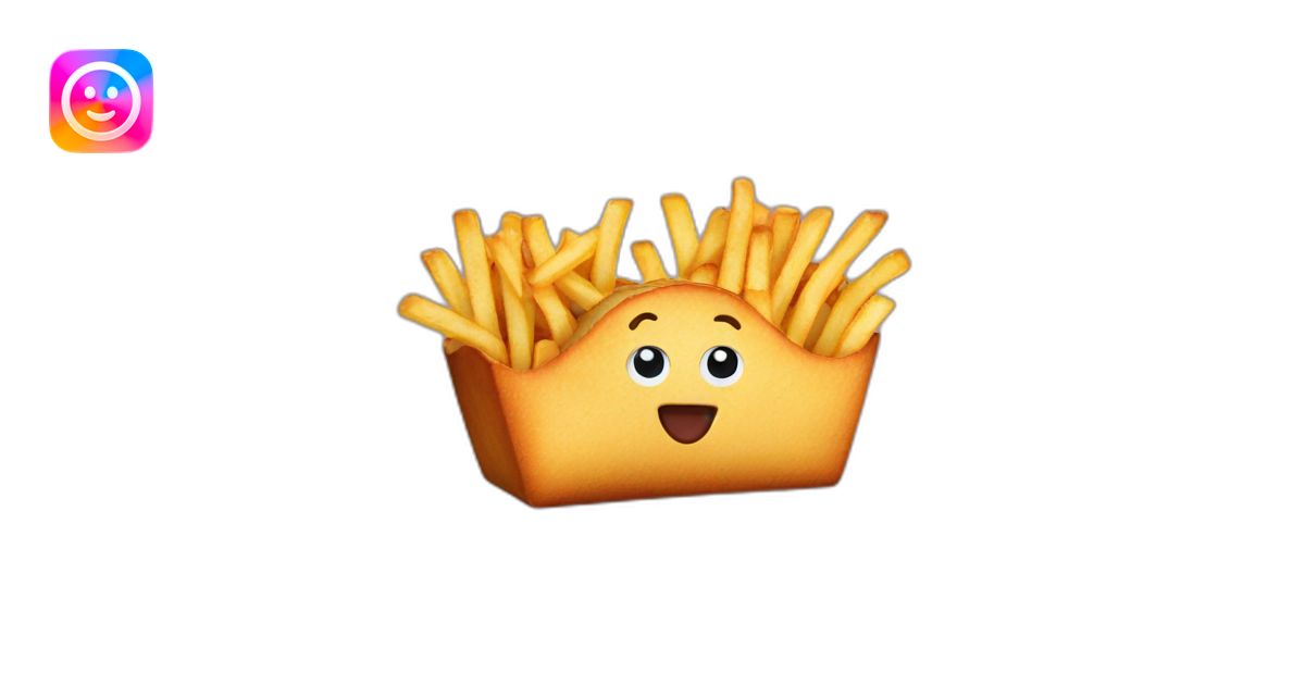 fries emoji | AI Emoji Generator