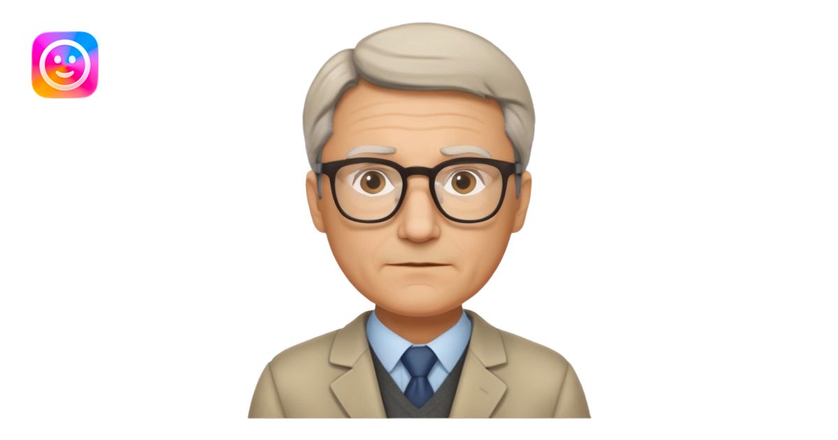 Professor emoji | AI Emoji Generator