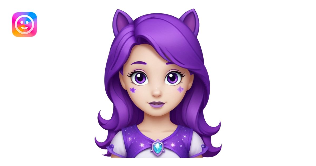 1 girl my little pony rarity emoji | AI Emoji Generator