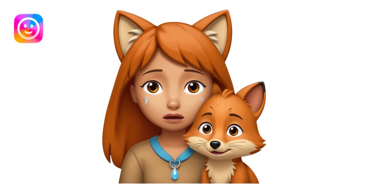 Make Dora and Swiper the fox crying emoji | AI Emoji Generator