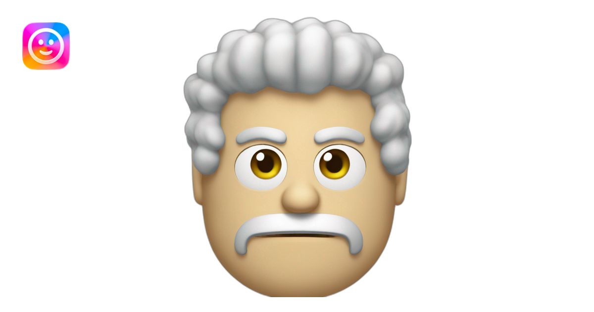carl from aqua teen hunger force emoji | AI Emoji Generator