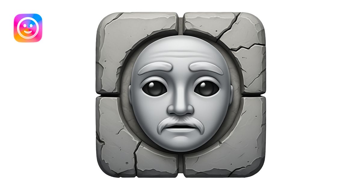 tablets of stone; the ten commandments emoji | AI Emoji Generator