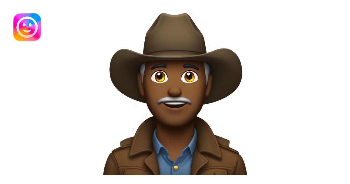 Western American. emoji | AI Emoji Generator