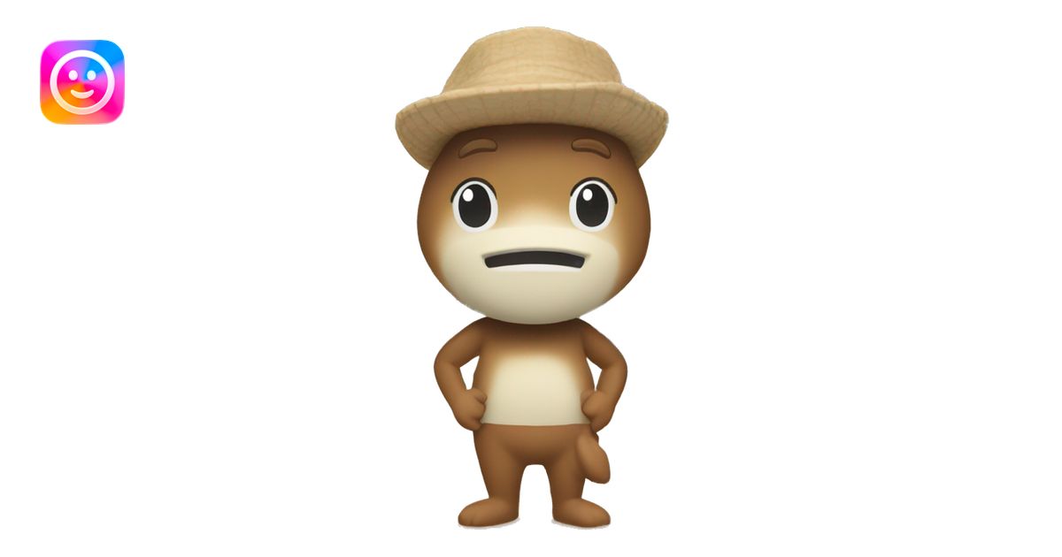 Sandy cheeks at the beach emoji | AI Emoji Generator