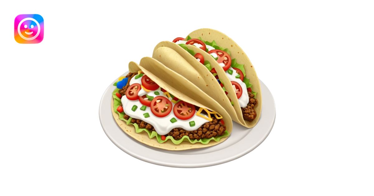 Tacos emoji | AI Emoji Generator