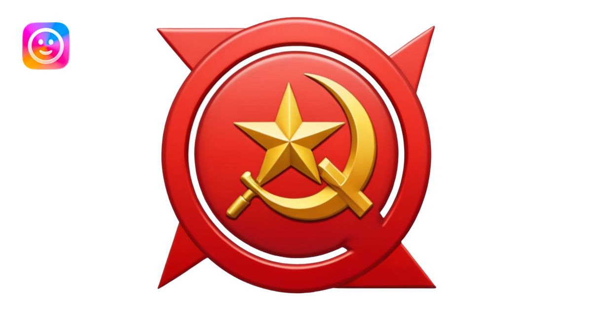 Soviet logo emoji | AI Emoji Generator