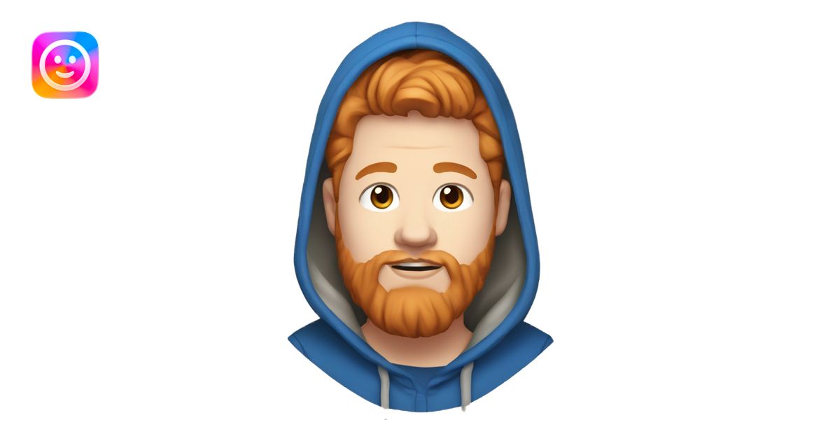 Fat streamer with ginger hair and beard named caseoh wearing blue ...