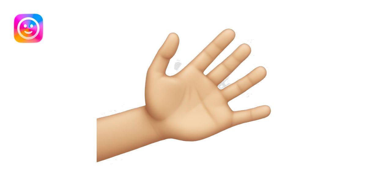 two hands with index fingertips touching emoji | AI Emoji Generator