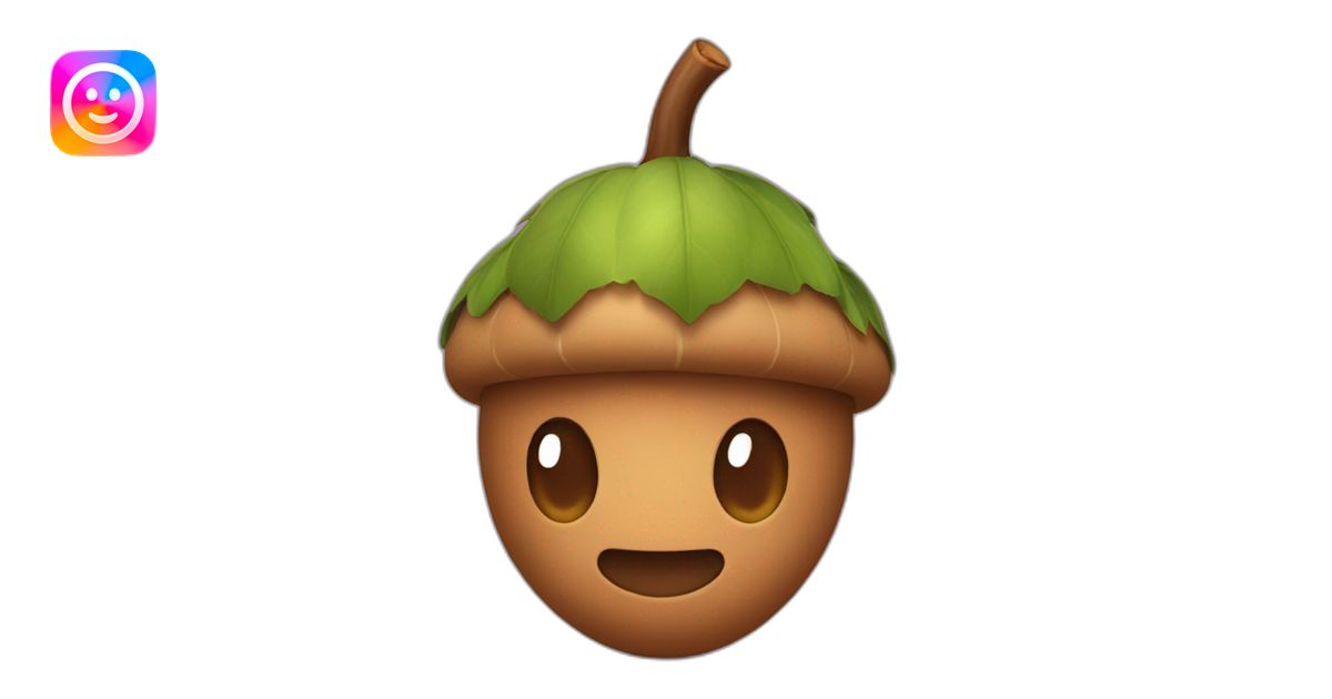 acorn emoji | AI Emoji Generator