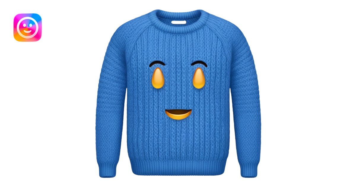 knitted garment emoji | AI Emoji Generator