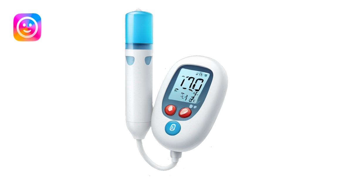 diabetes device testing blood emoji | AI Emoji Generator