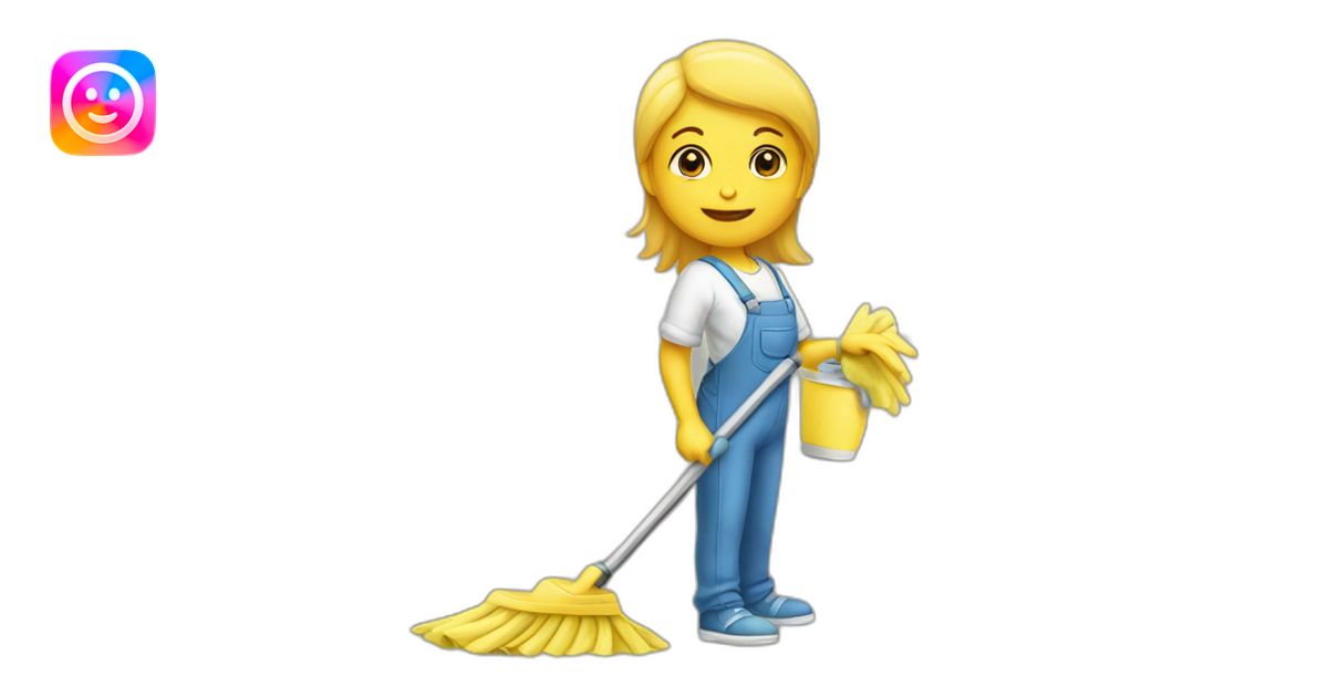 cleaning emoji | AI Emoji Generator