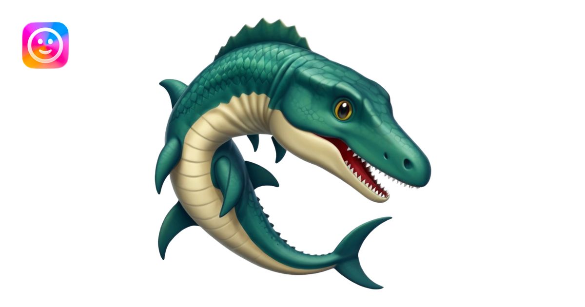mosasaurus emoji | AI Emoji Generator
