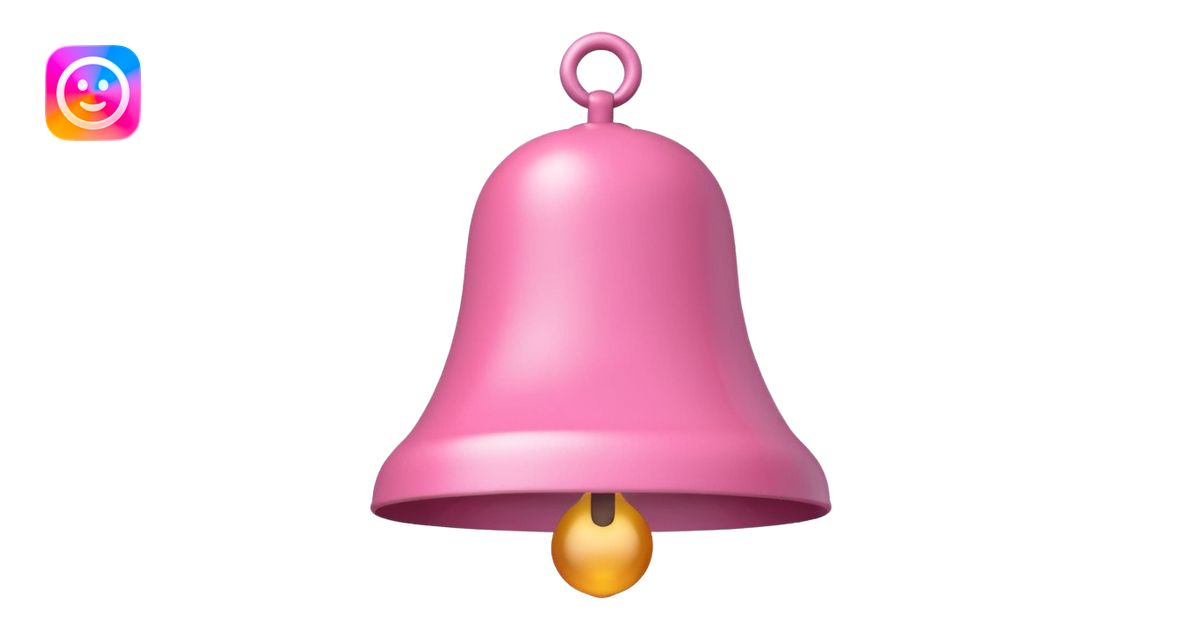 bell pink emoji | AI Emoji Generator