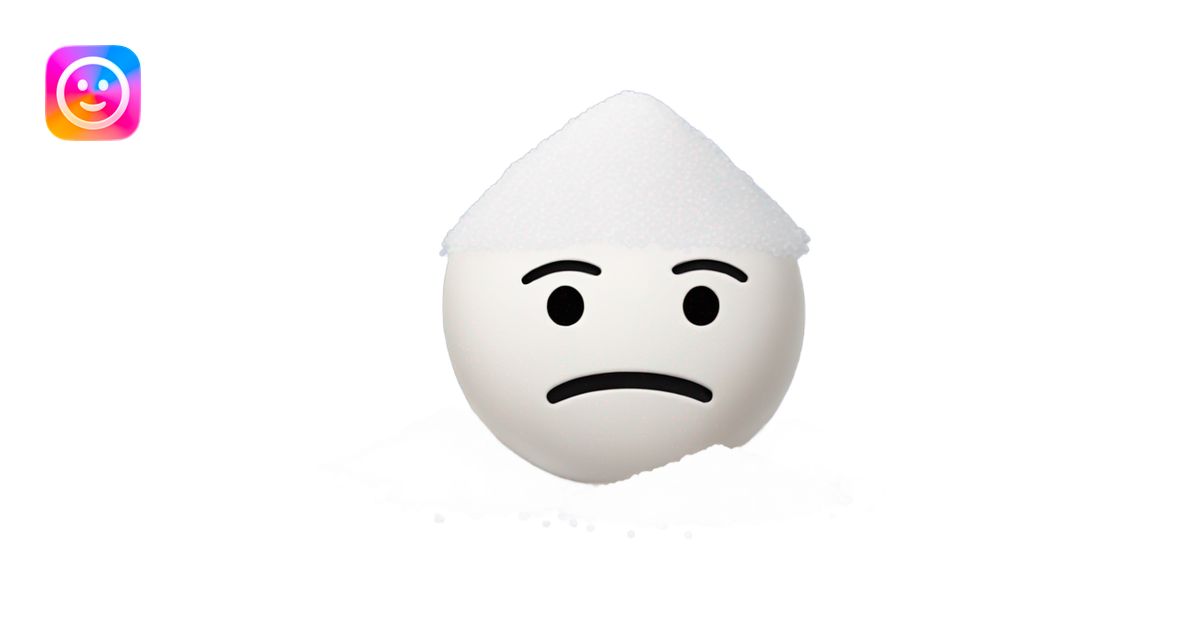 Happy emoji with pile of salt emoji | AI Emoji Generator