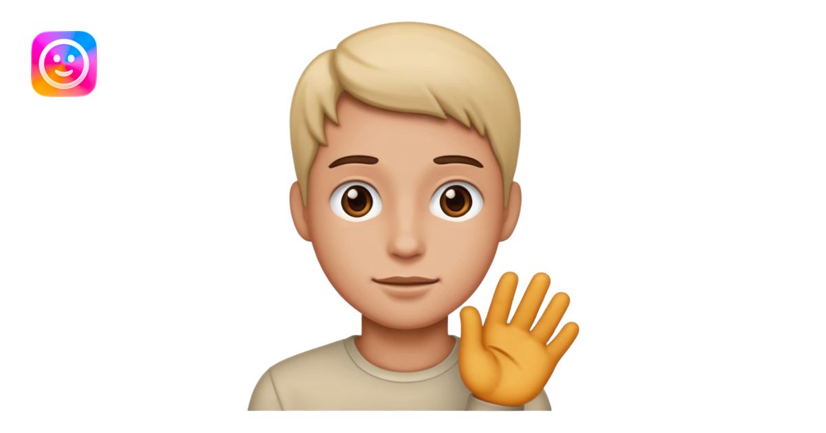 hi emoji | AI Emoji Generator