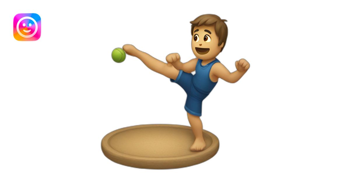 weel throwing emoji | AI Emoji Generator