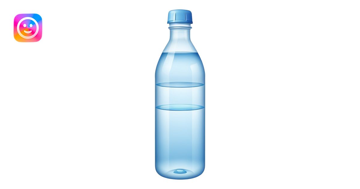 bottle of water upside down emoji | AI Emoji Generator