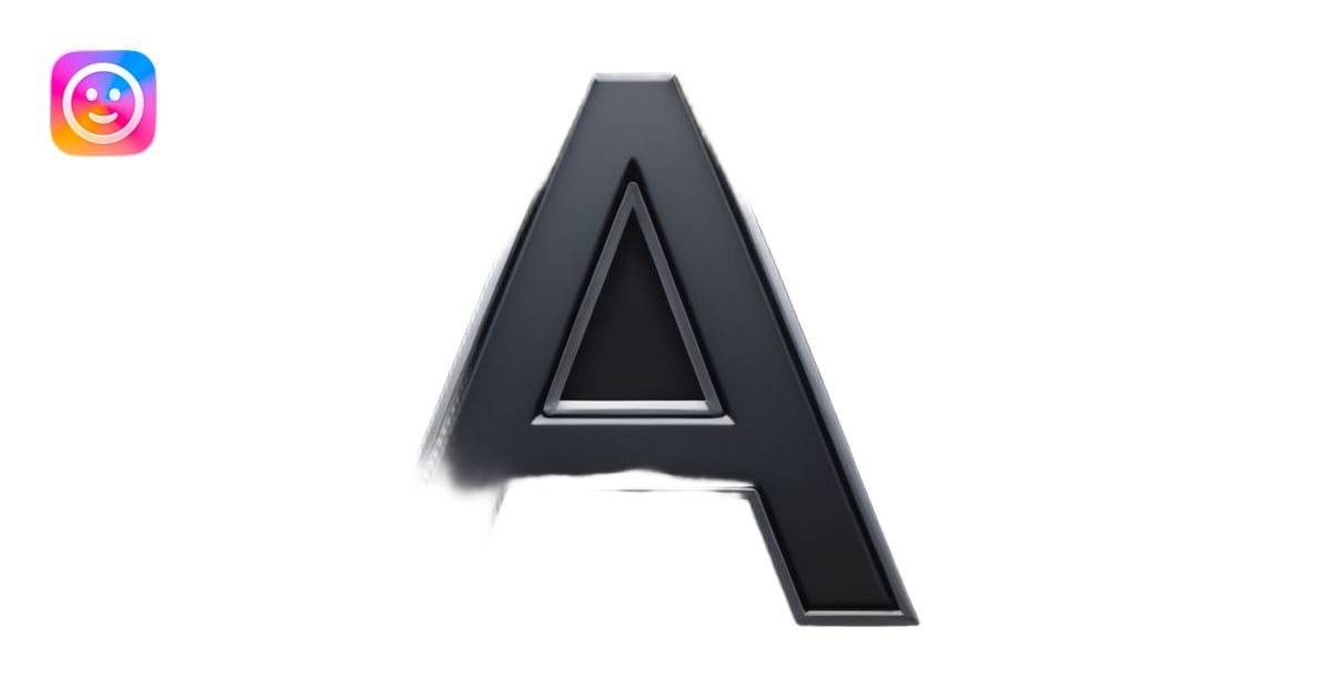 Create a suppercool letter “A” font for discord emoji nitro emoji | AI ...