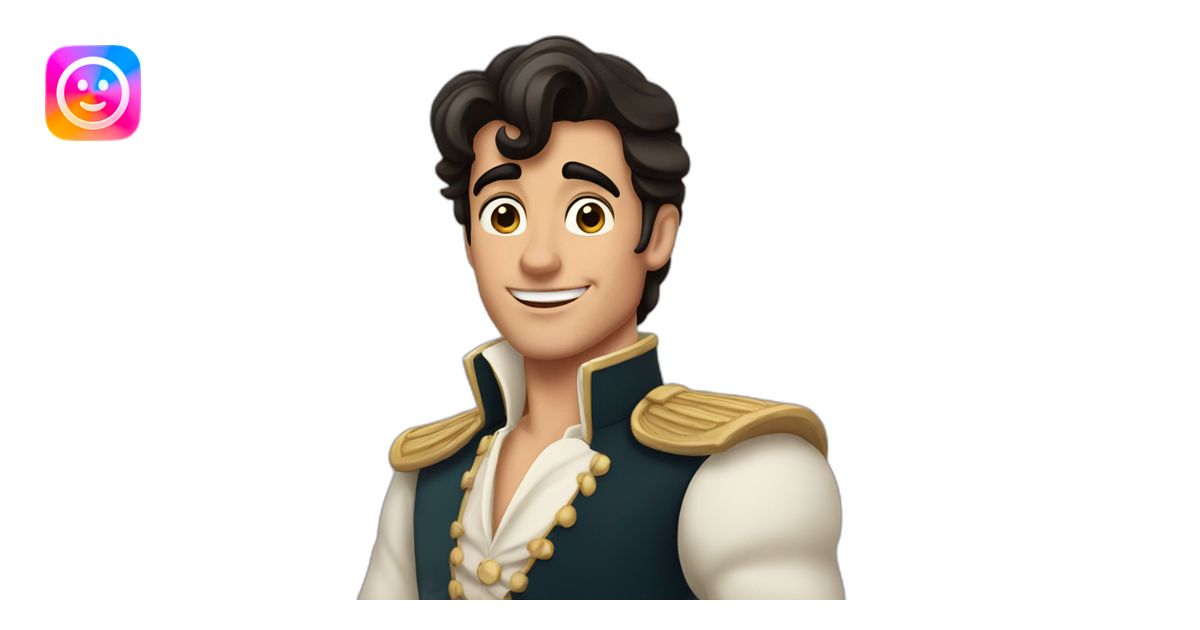 Prince Eric emoji | AI Emoji Generator