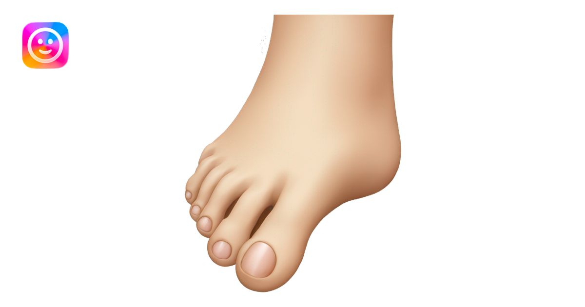 Toe pain emoji | AI Emoji Generator