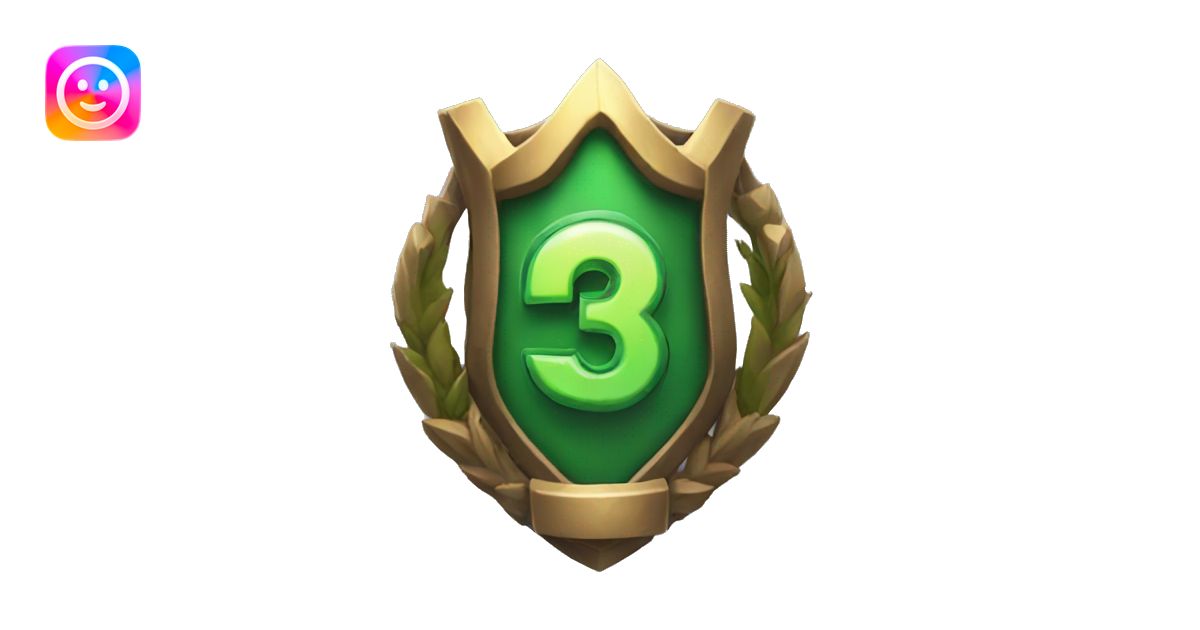 Fortnite champion rank logo emoji | AI Emoji Generator