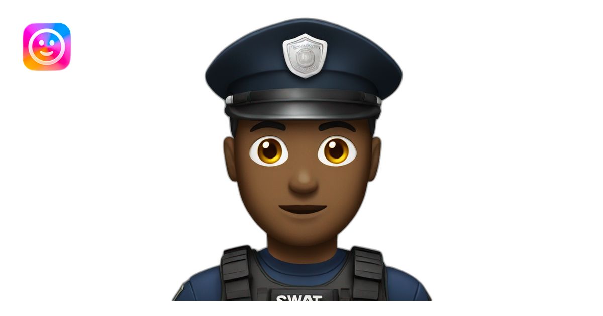 swat police emoji | AI Emoji Generator