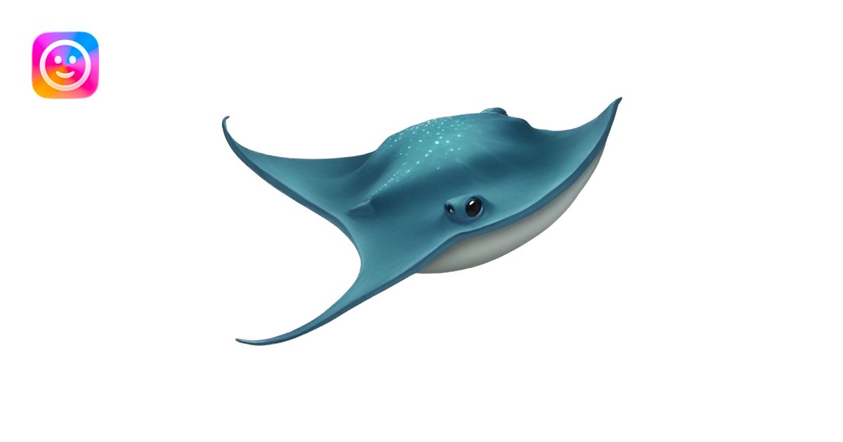 Stingray emoji | AI Emoji Generator