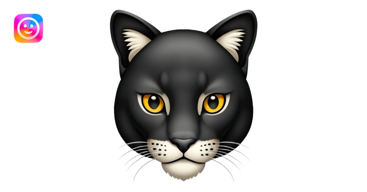 Logo de la marca puma emoji | AI Emoji Generator