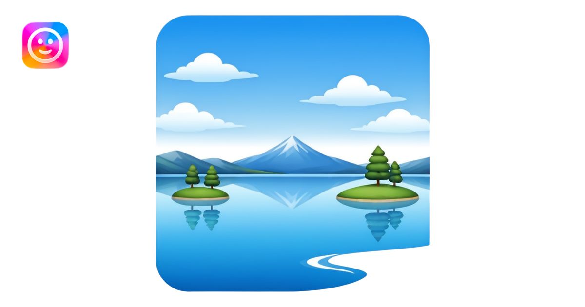 Lake emoji | AI Emoji Generator