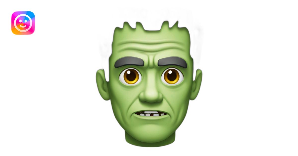 Frankenstein emoji | AI Emoji Generator