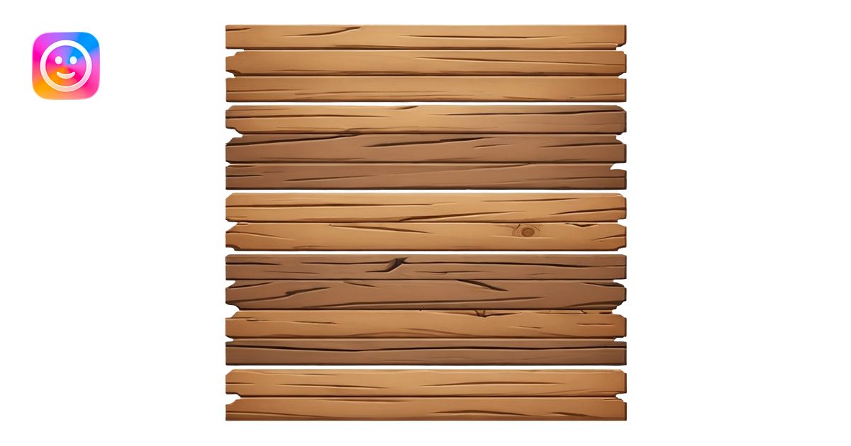 wood plank emoji | AI Emoji Generator