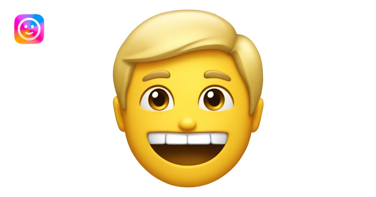 Smile emoji with tension emoji | AI Emoji Generator