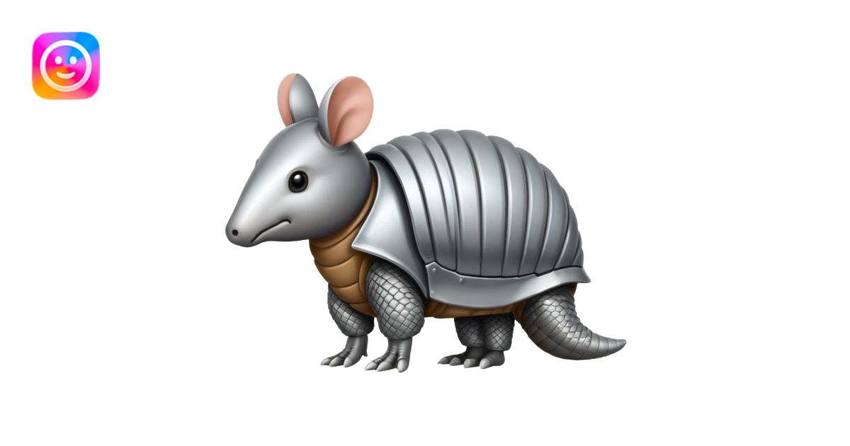 armadillos texas team logo emoji | AI Emoji Generator