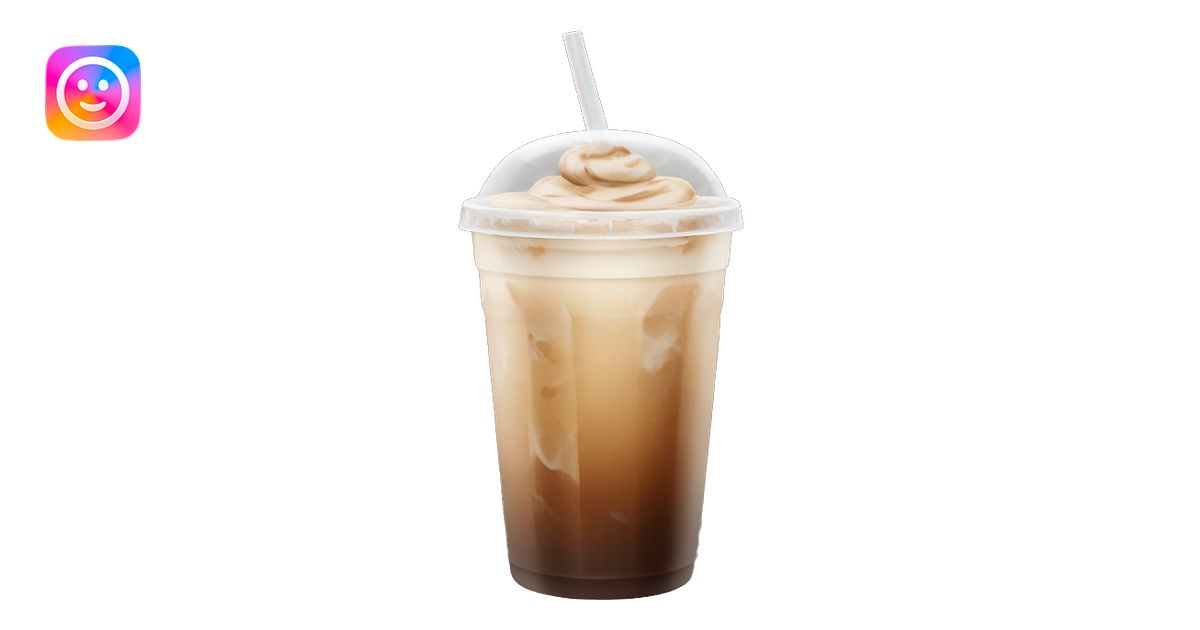 iced coffee aesthetic emoji | AI Emoji Generator
