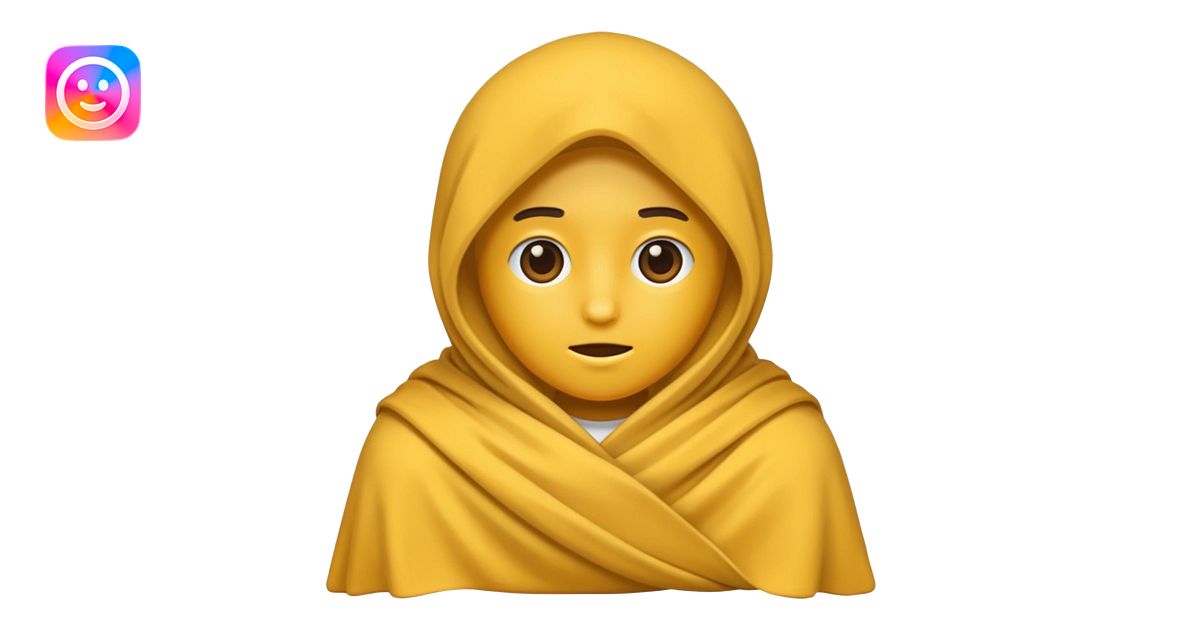blanketed human emoji | AI Emoji Generator