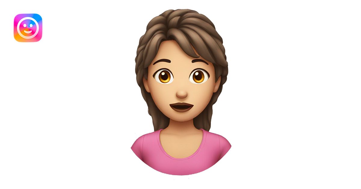 Girl biting her lip emoji | AI Emoji Generator