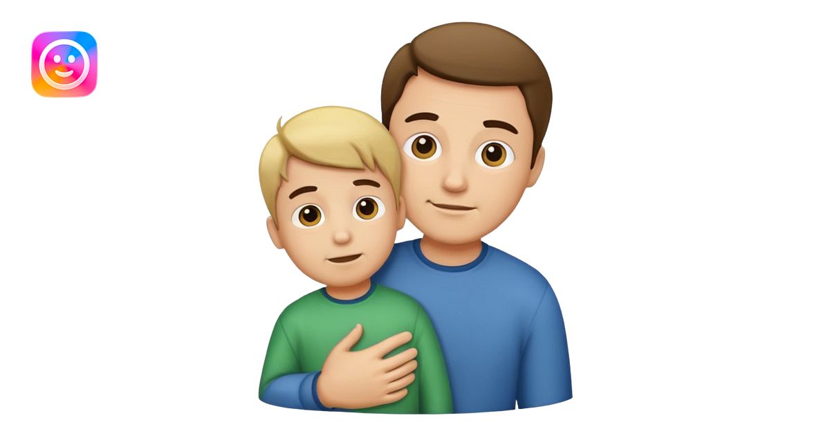 father and boy emoji | AI Emoji Generator