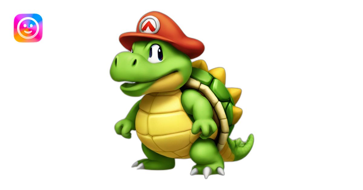 koopa TROOPA emoji | AI Emoji Generator