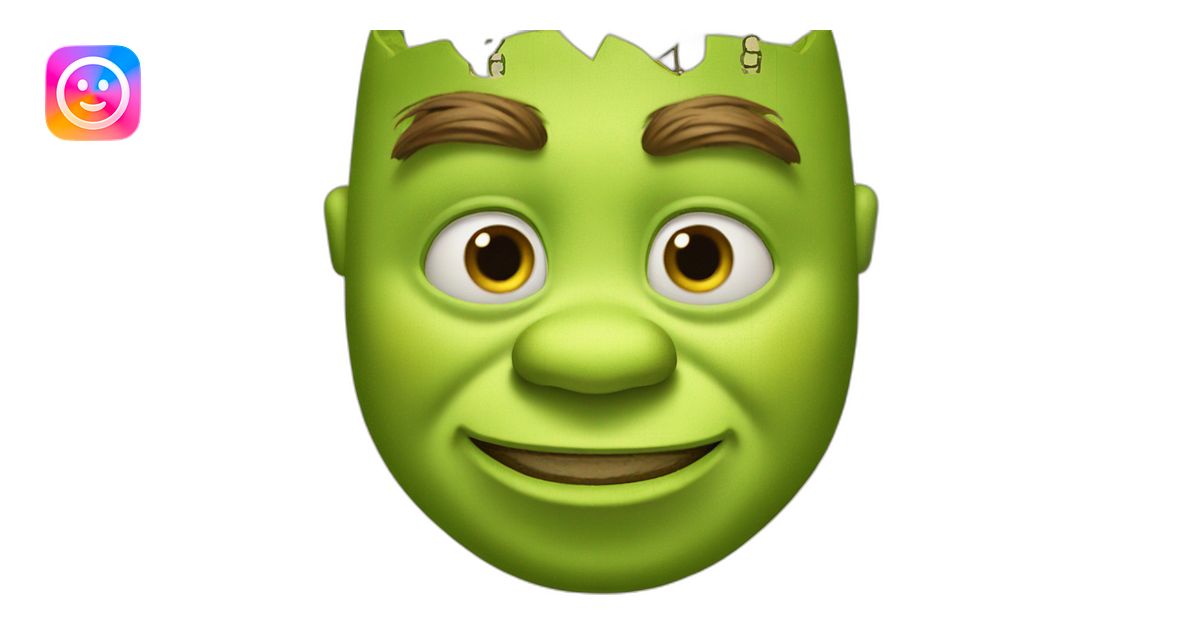 Shrek in math emoji | AI Emoji Generator