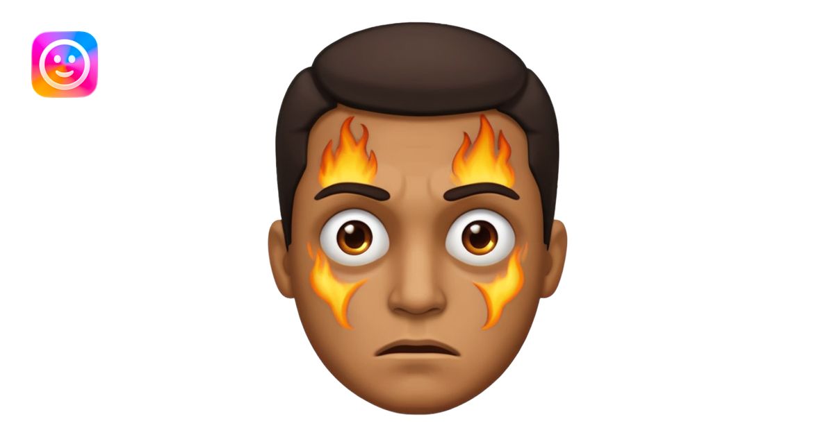 Design Gustavo in half-burnt face look from the iconic scene, realistic ...